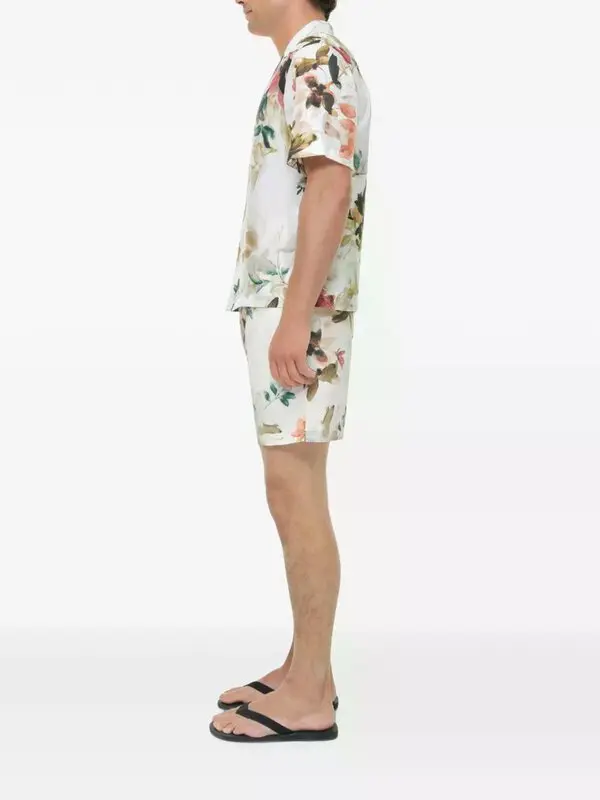 Simkhai Casper Floral-print Shirt