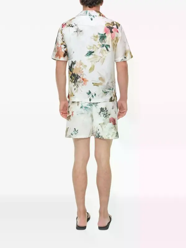 Simkhai Casper Floral-print Shirt