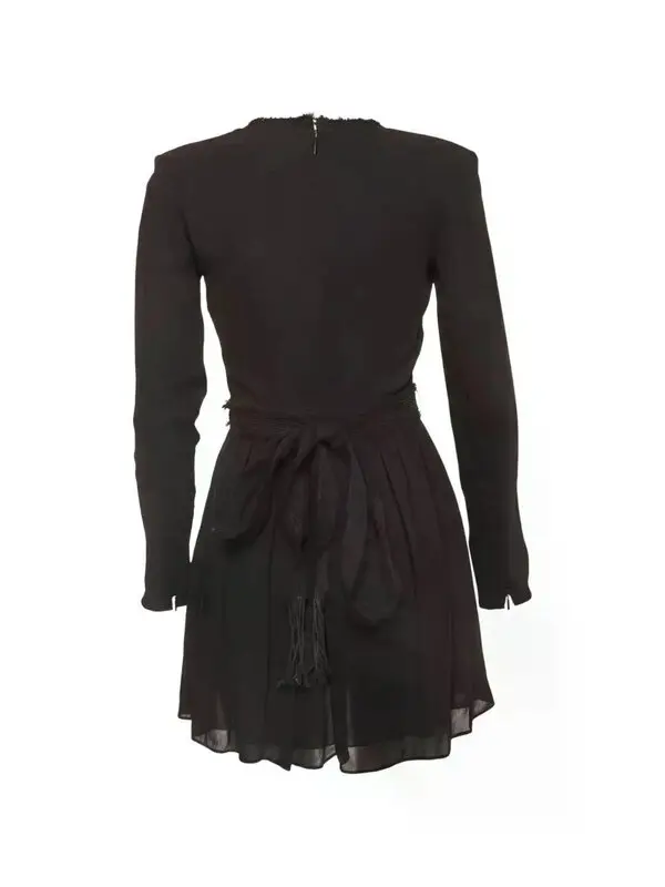 Saint Laurent Fringed Mini Dress