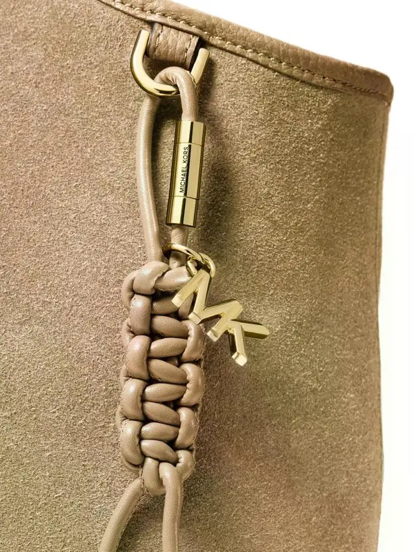 Michael Kors Braided-cord Logo-pendant Bag Charm