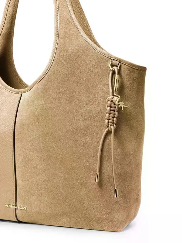 Michael Kors Braided-cord Logo-pendant Bag Charm