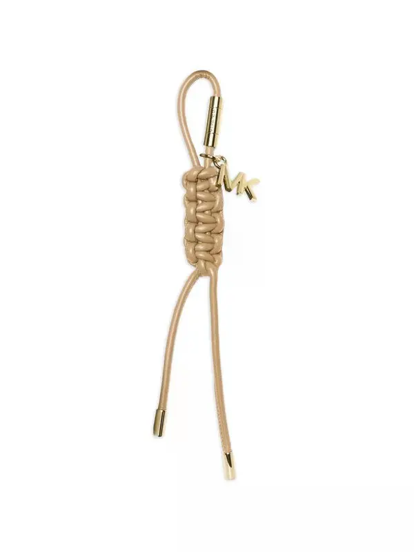 Michael Kors Braided-cord Logo-pendant Bag Charm