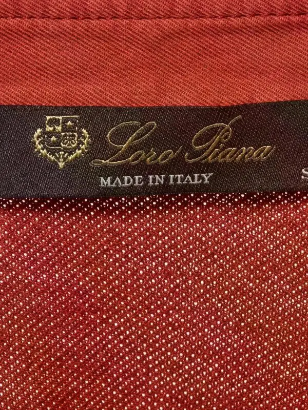 Loro Piana Piqué-knit Short-sleeved Polo Shirt