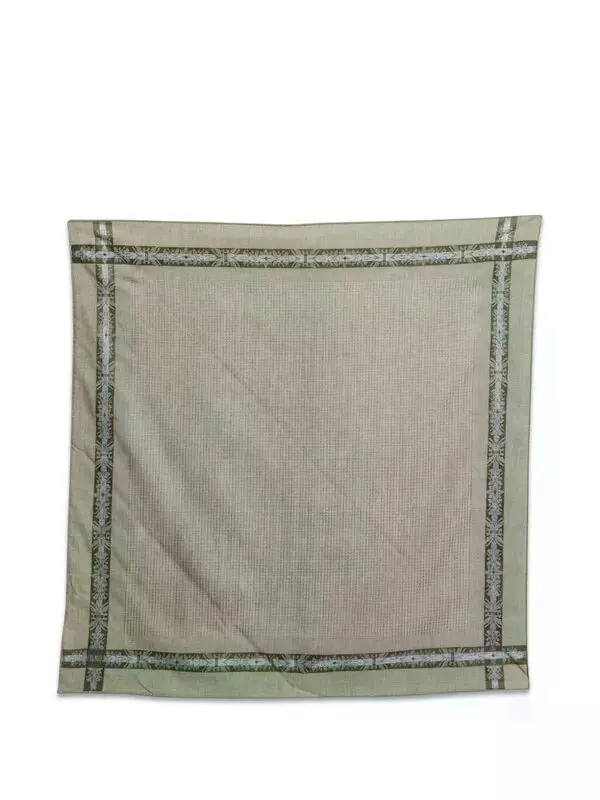 Dunhill Patterned Handkerchief - Green
