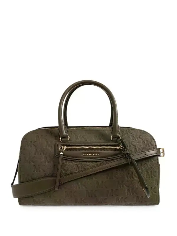 Michael Kors Medium Jet Set Logo-embossed Travel Bag