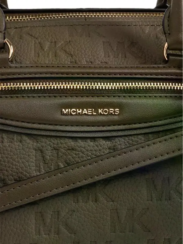 Michael Kors Medium Jet Set Logo-embossed Travel Bag