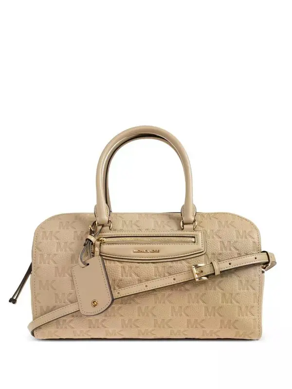 Michael Kors Logo-print Tote Bag - Neutrals