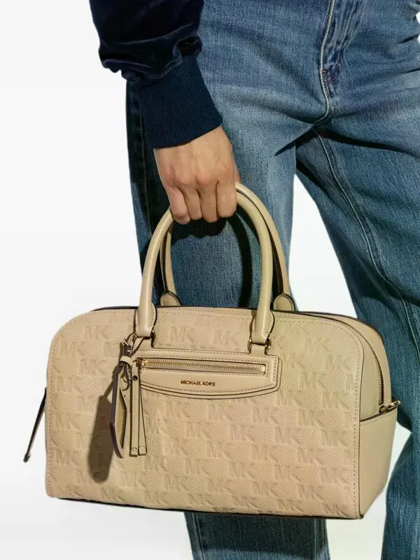 Michael Kors Logo-print Tote Bag - Neutrals