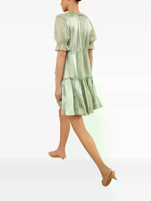 Ulla Johnson Juliette Silk-satin Mini Dress