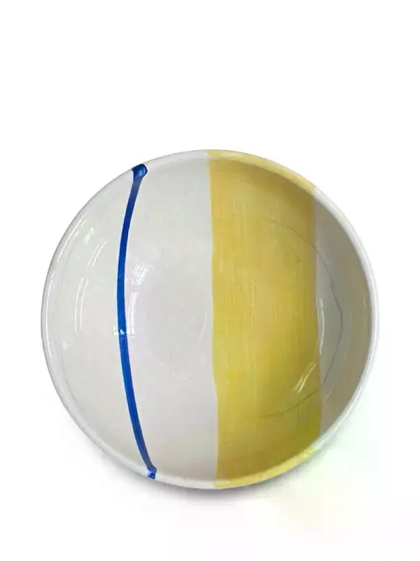 CAFÉ KITSUNÉ X Popolo Ceramic Striped Tray
