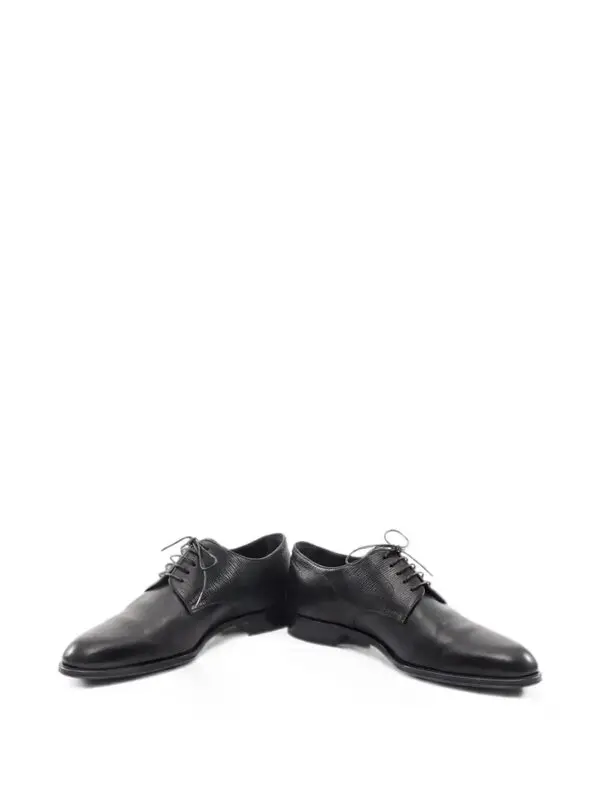 LOUIS VUITTON 2018 Wall Street Line Epi Derby Shoes