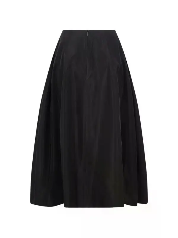 Simone Rocha Taffeta Circle Midi Skirt