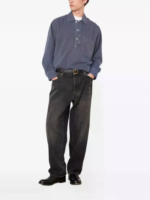 Officine Générale Jordy Button-down Chest-pocket Shirt