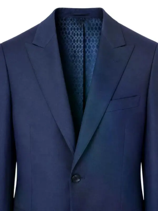 RAMON SANJURJO Peak-lapel Single-breasted Suit