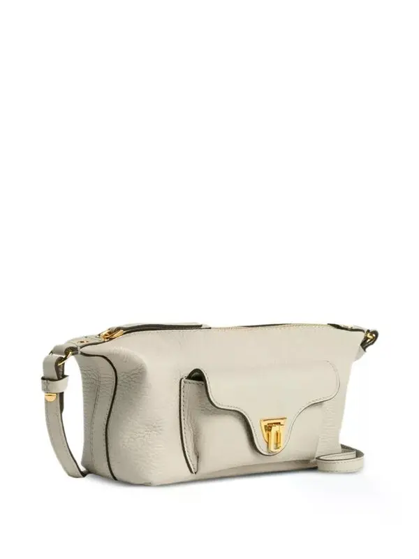 COCCINELLE Mini Beat Leather Shoulder Bag - Green