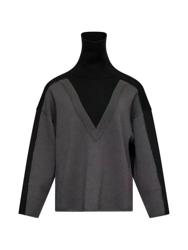 MAISON MARGIELA Colour-block Wool Sweater
