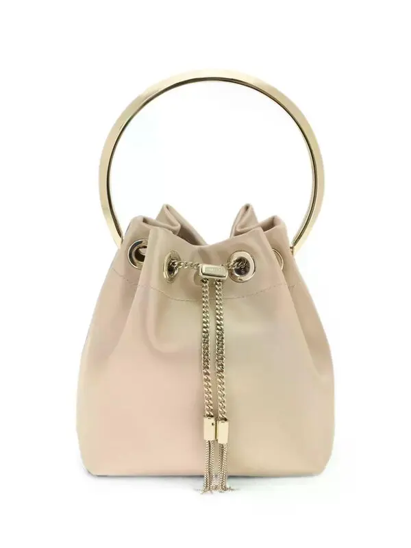 JIMMY CHOO Bon Bon Satin Bucket Bag