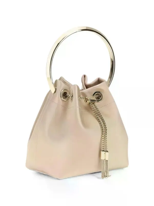 JIMMY CHOO Bon Bon Satin Bucket Bag