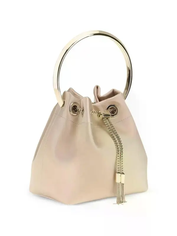 JIMMY CHOO Bon Bon Bucket Bag - Neutrals