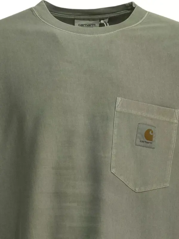Carhartt Work In Progress Logo-patch Chest-pocket Sweatshirt