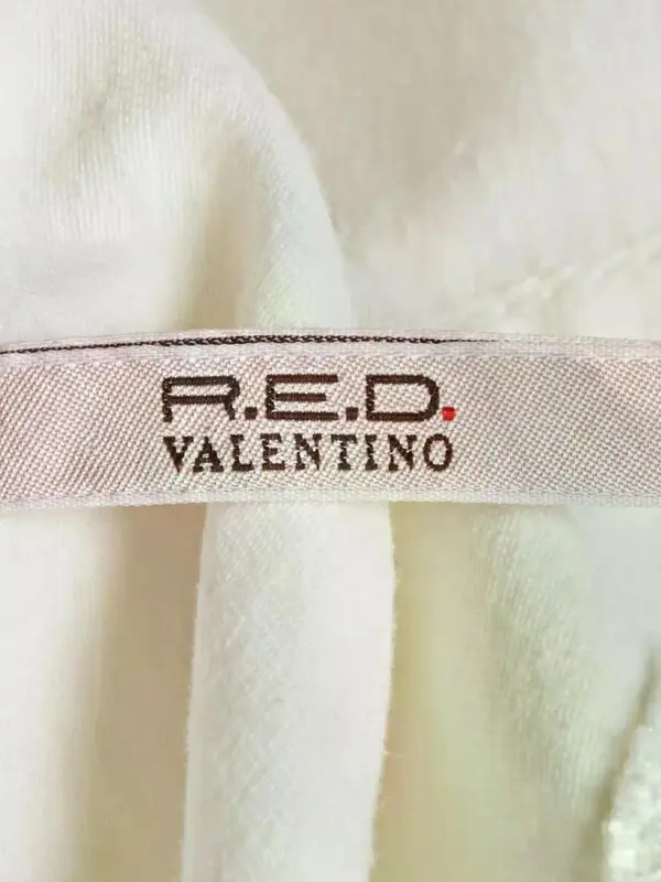 Red Valentino Floral-appliqué Denim Jacket