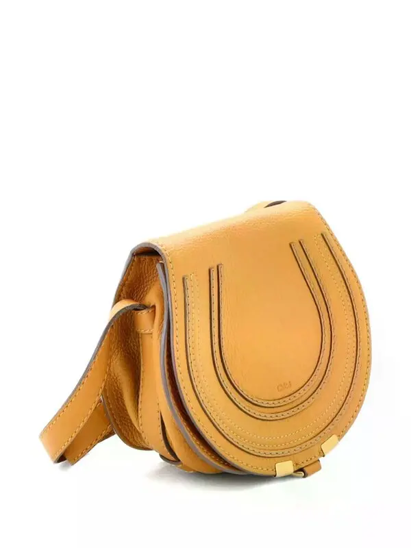 Chloé Marcie Leather Mini Crossbody Bag - Yellow