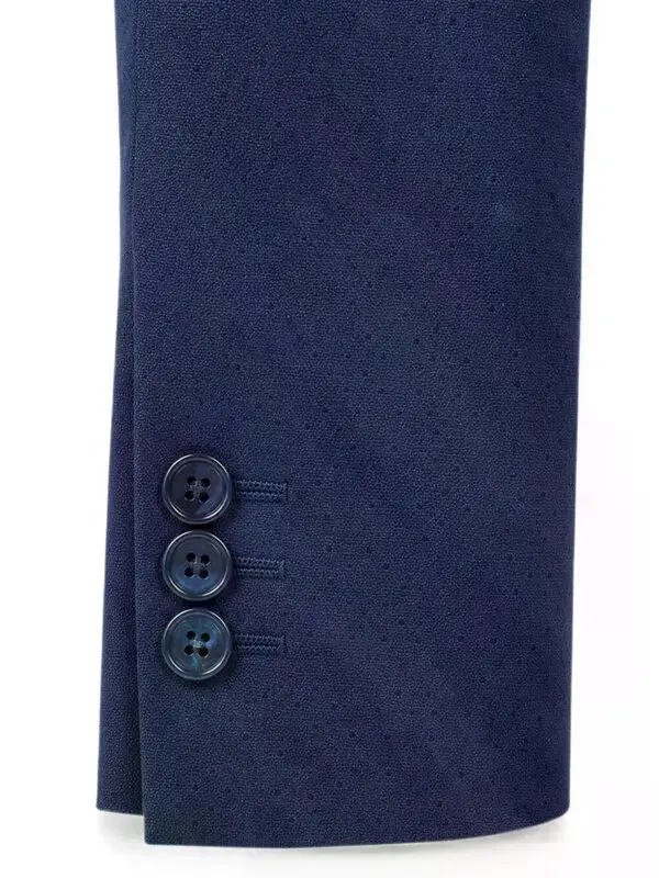 RAMON SANJURJO Peak-lapel Tailored Single-breasted Suit