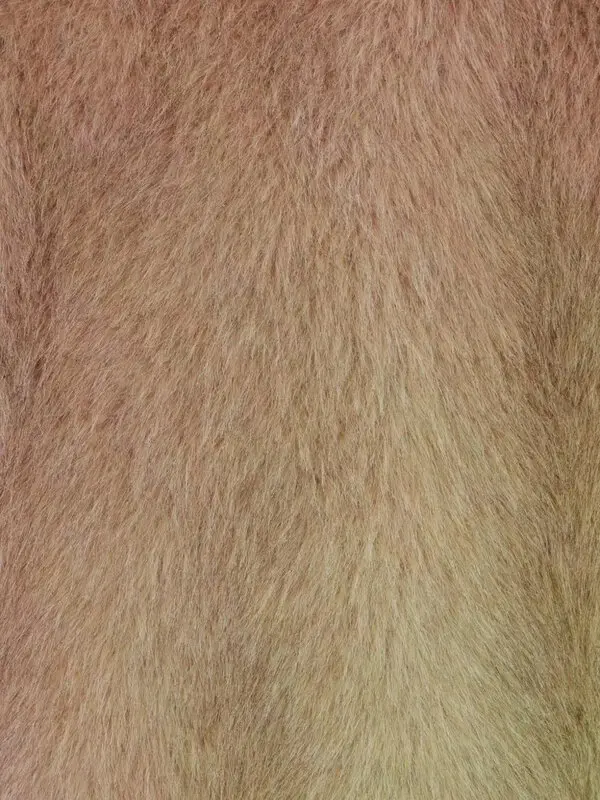 Max Mara Faux-fur Pointed-collar Coat
