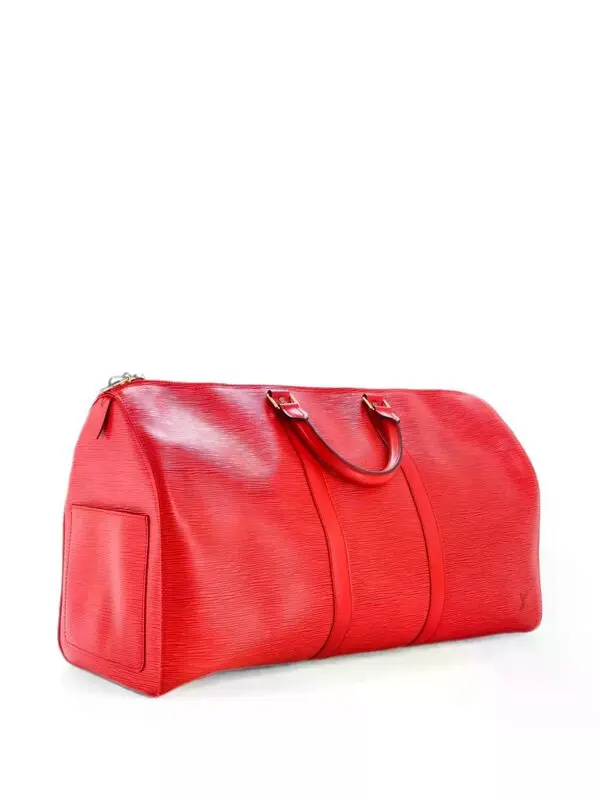 LOUIS VUITTON Keepall Epi Leather Travel Bag 50