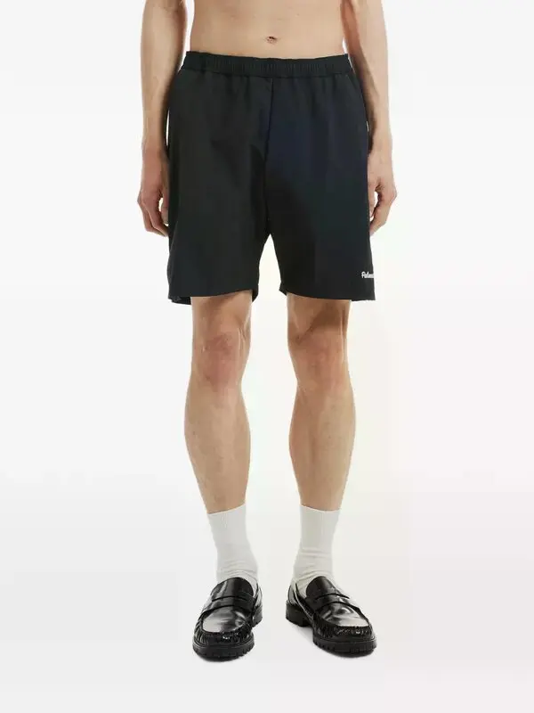 PALMES Stitch Logo-print Shorts