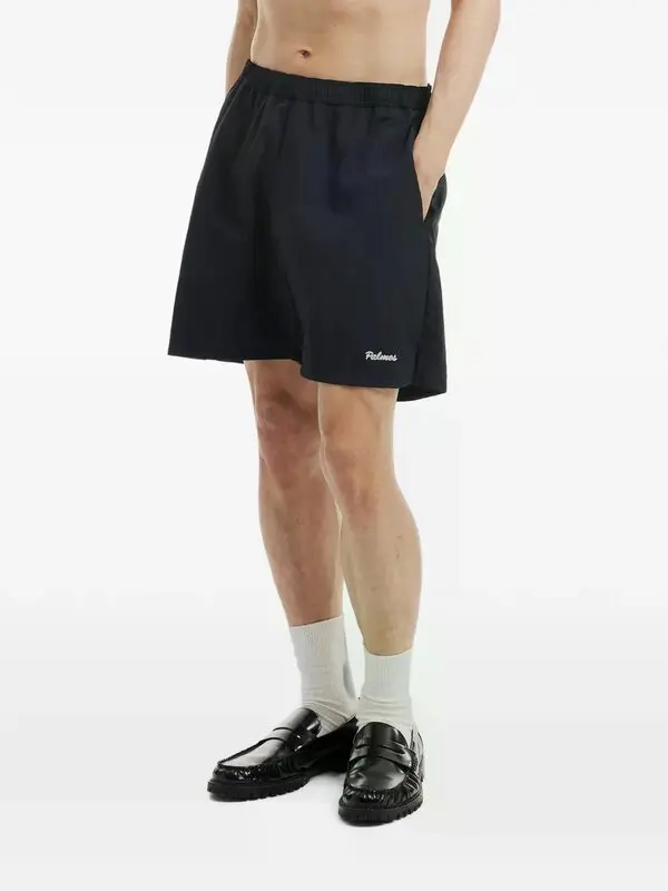 PALMES Stitch Logo-print Shorts