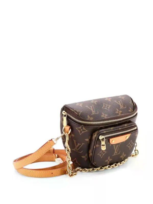 LOUIS VUITTON Bum Bag Monogram Canvas Mini Belt Bag