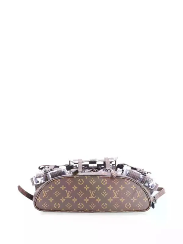 LOUIS VUITTON Christopher Limited Edition Monogram Chess Canvas And Pvc Gm Backpack - Brown