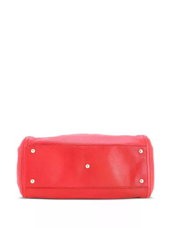 Gucci Soho Leather Shoulder Bag - Red