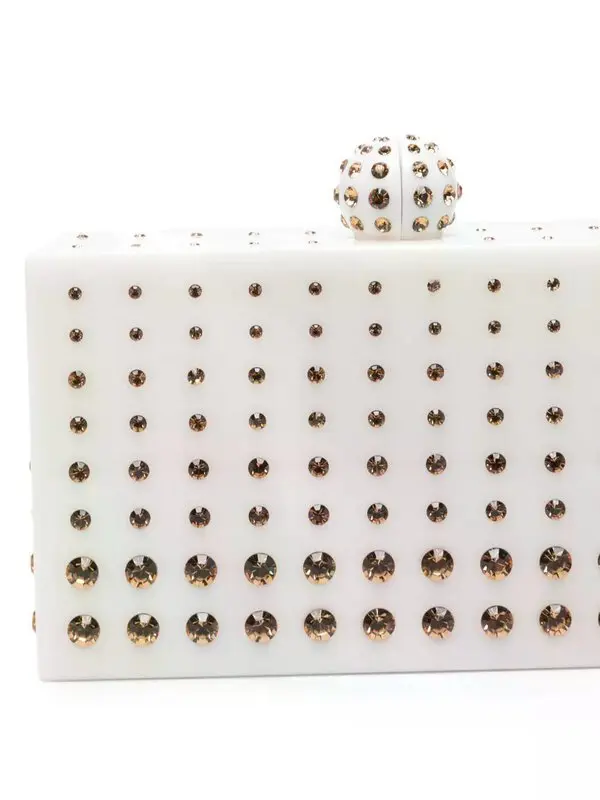 AQUAZZURA Tequila Crystal Clutch