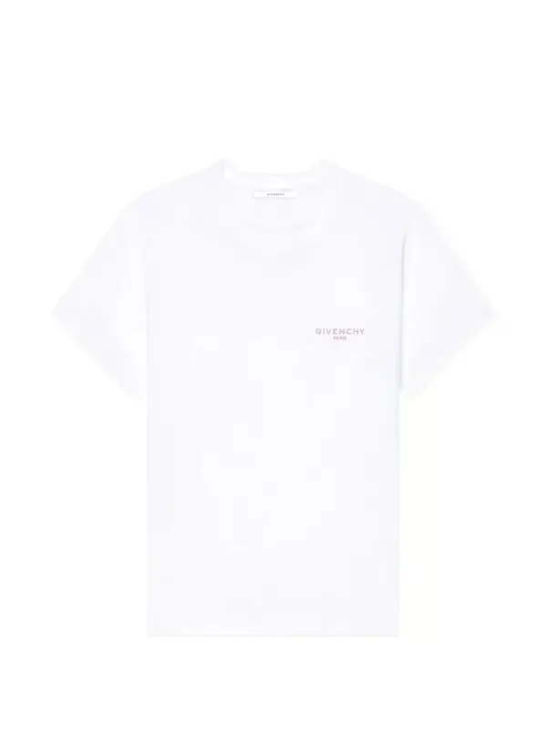 Givenchy Logo Print T-shirt - White