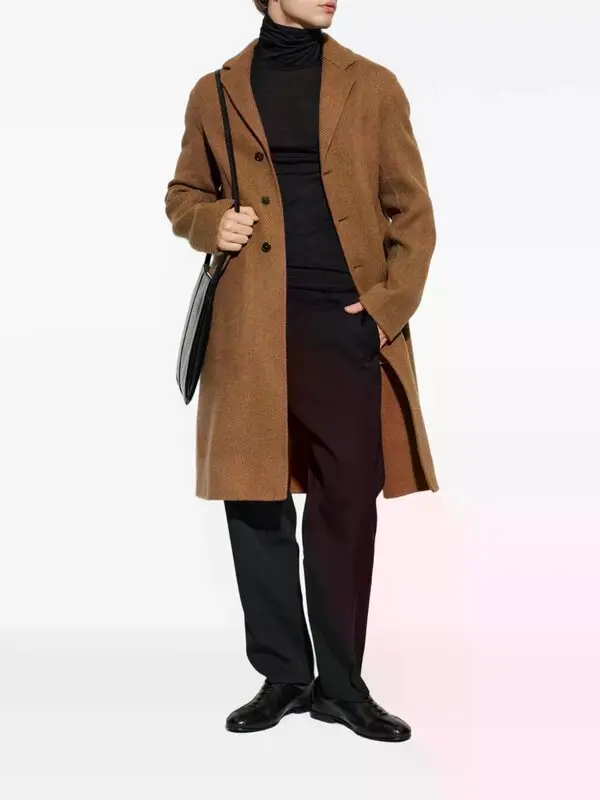 JIL SANDER Single-breasted Wool Coat