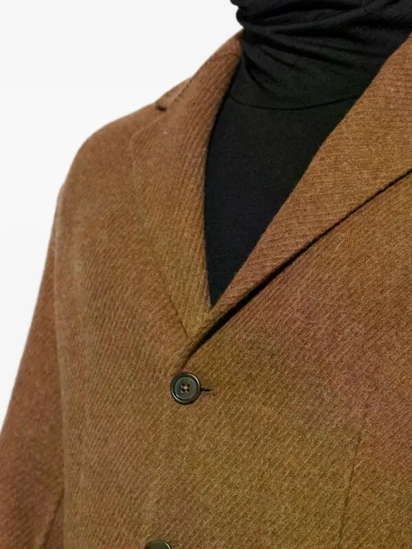 JIL SANDER Single-breasted Wool Coat