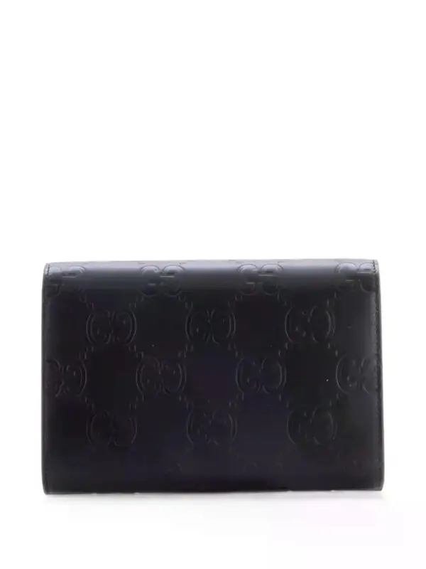 Gucci Envelope Wallet On Chain Guccissima Leather Shoulder Bag