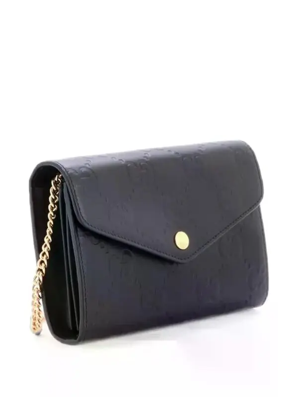 Gucci Envelope Wallet On Chain Guccissima Leather Shoulder Bag