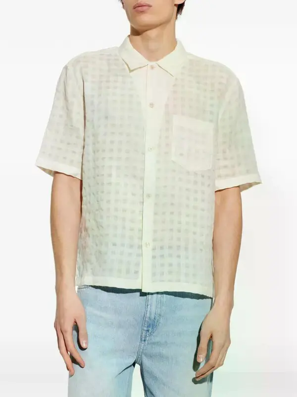 ALLSAINTS Aubrey Check-pattern Shirt - Neutrals