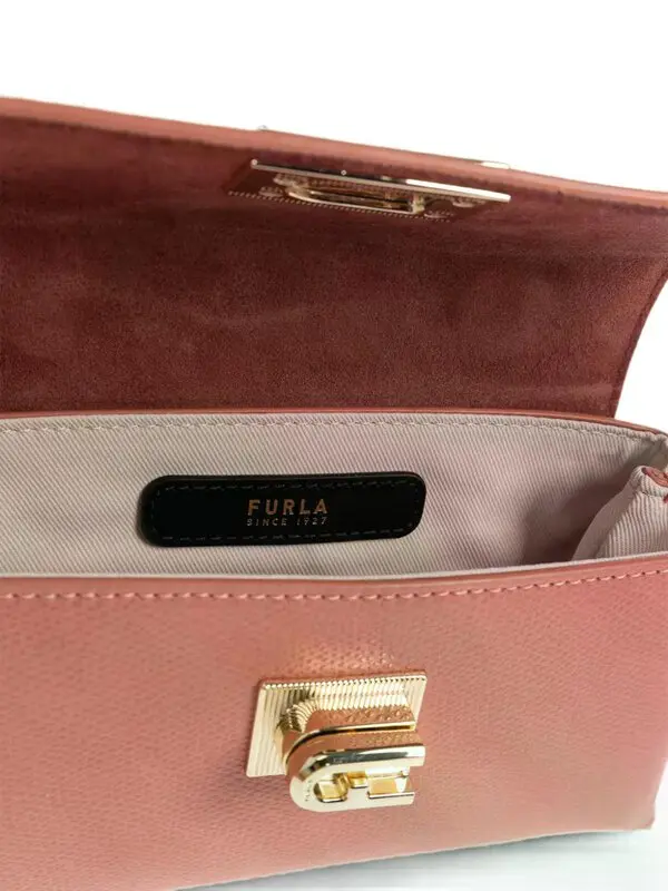 Furla Logo-plaque Leather Mini Bag