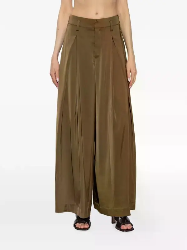 GESTUZ Pleated Wide-leg Trousers