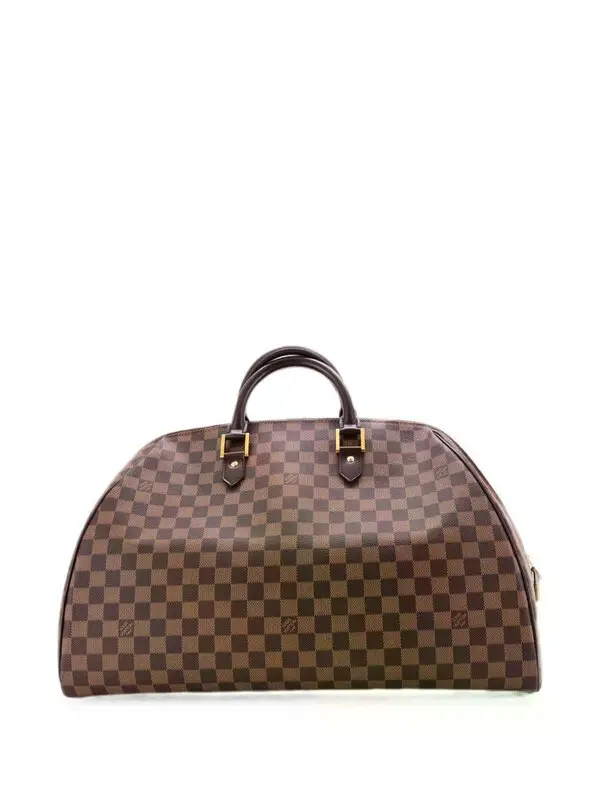 LOUIS VUITTON Damier Ebene Ribera Gm Travel Bag