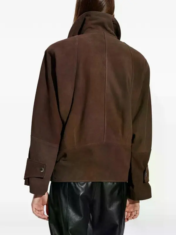 IRO PARIS Melior Belted Leather Jacket