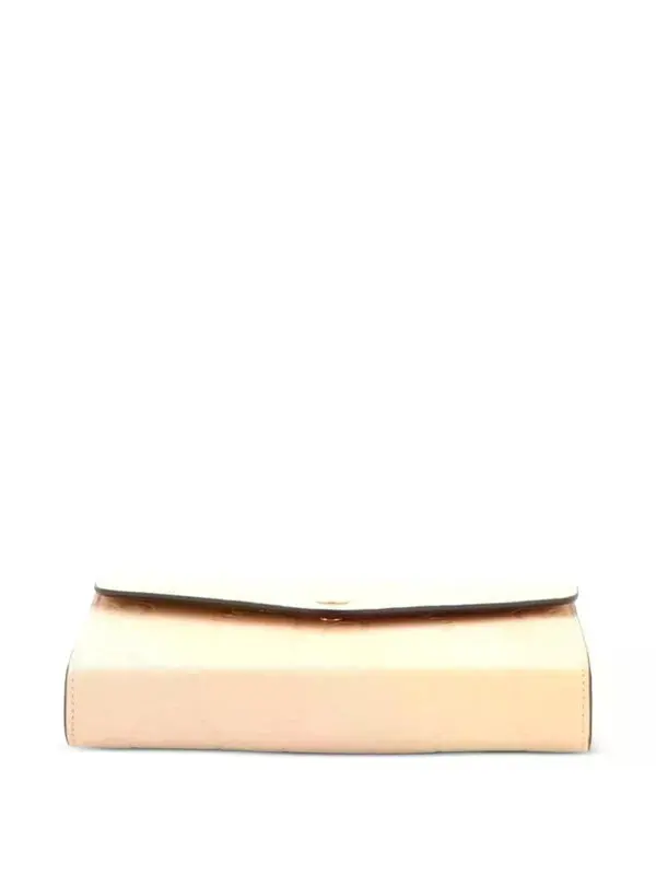 Gucci Envelope Wallet On Chain Shimma Leather Shoulder Bag - Neutrals