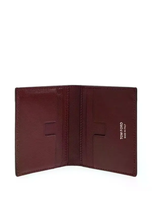 TOM FORD Lizard-effect Leather Wallet