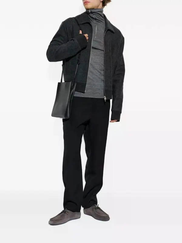 JIL SANDER Quarter-zip Long-sleeve Sweater