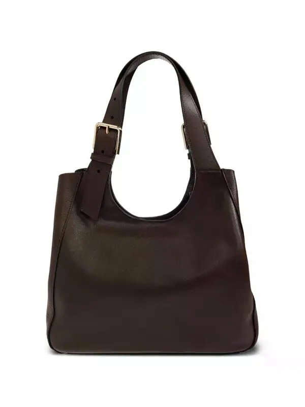 Furla Buckle-detail Leather Tote Bag