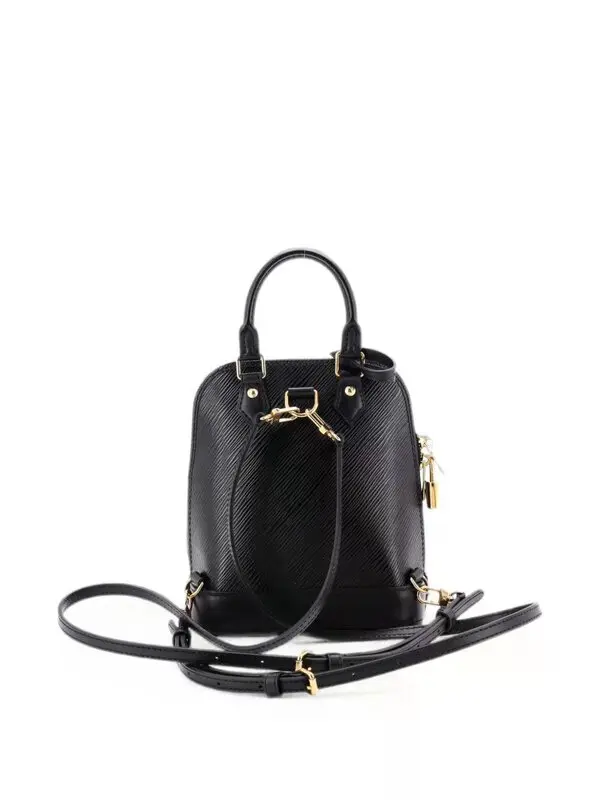 LOUIS VUITTON Alma Epi Leather Backpack